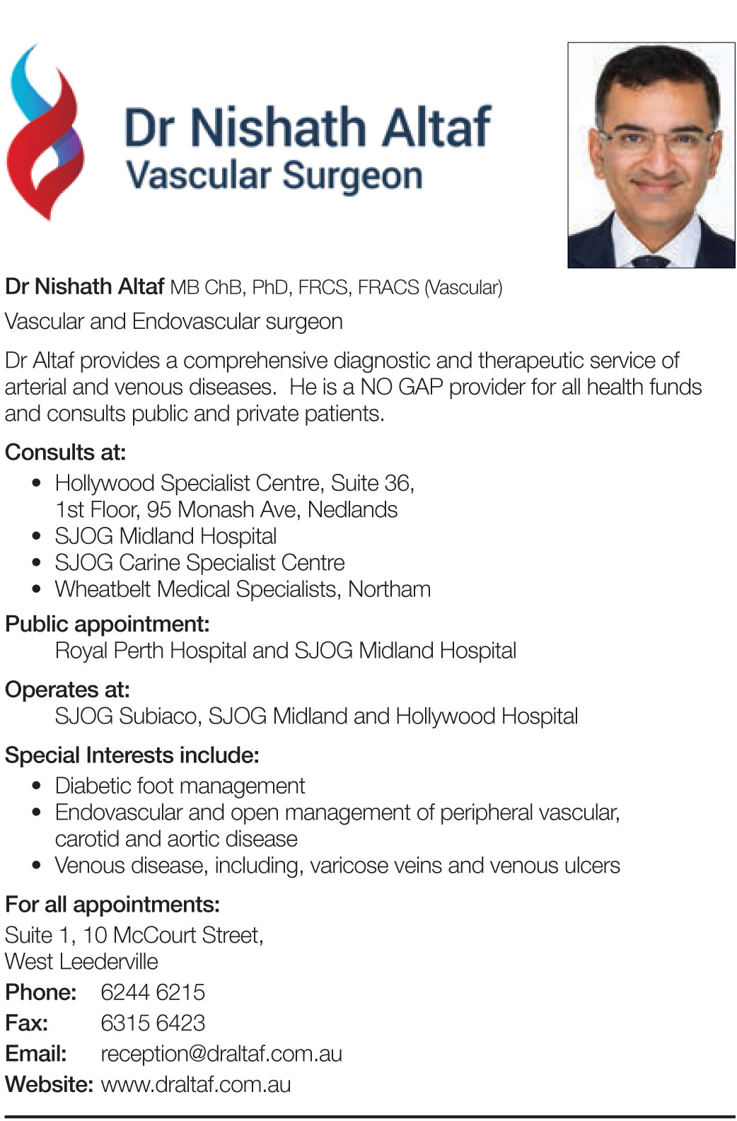 Dr Nishath Altaf - Medical Forum